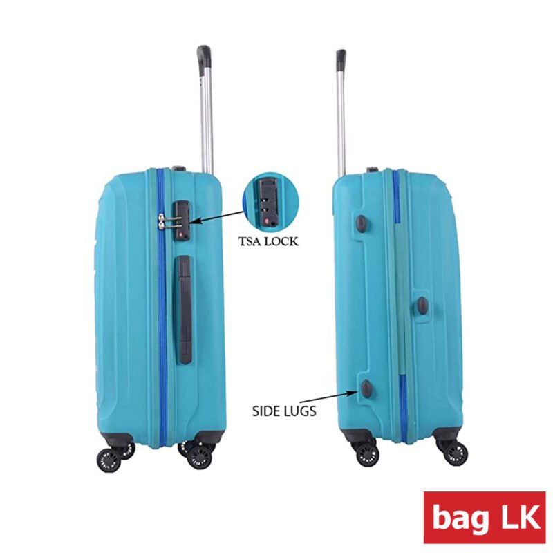 VIP Brand Luggage Suitcase bag Travel Trolley Light Blue 25kg - Bag.lk