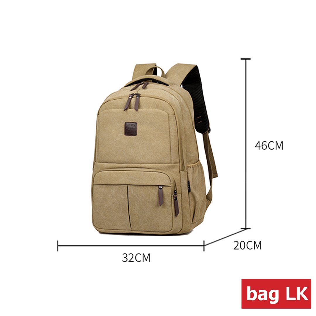 Casual Use Smart Waterproof Quality Backpack Blue - Bag.lk