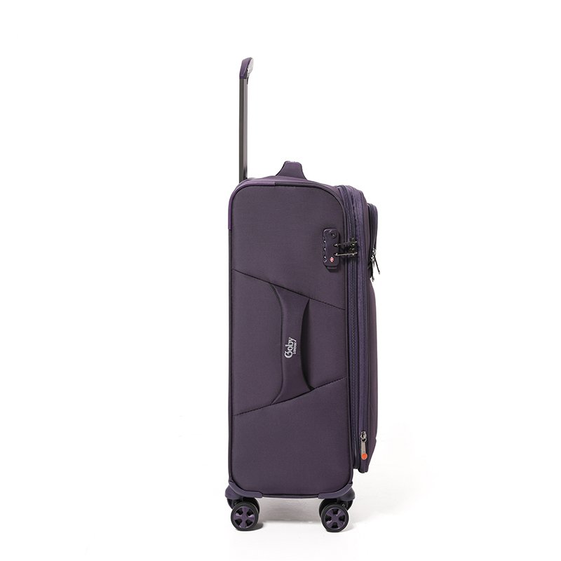 Goby London Light Weight Soft Luggage Purple 20Kg GB-3006 - Bag.lk