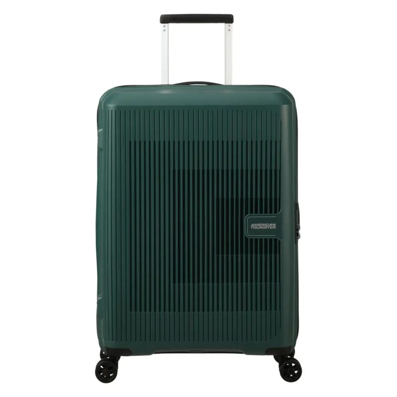 American Tourister AeroStep Luggage Army Green 20kg - Bag.lk