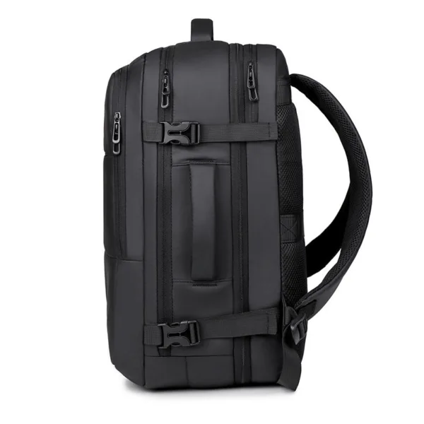 Large Capacity Multifunctional Oxford Backpack with USB Port Expandable ...