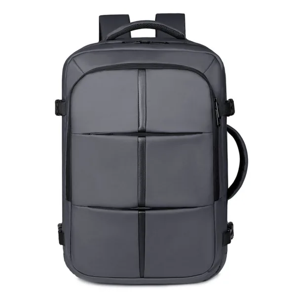 Large Capacity Multifunctional Oxford Backpack with USB Port Expandable ...